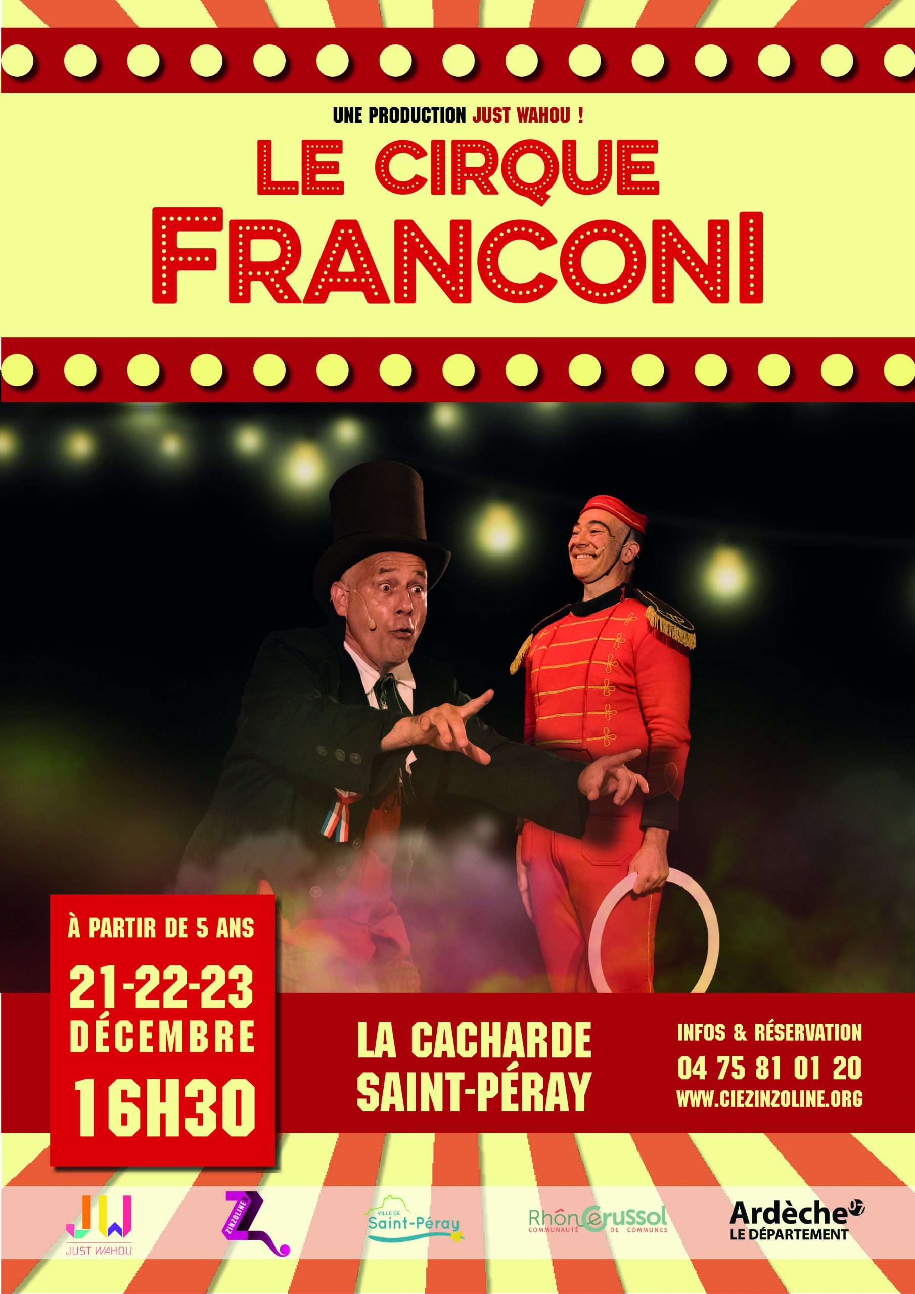 LE CIRQUE FRANCONI - Fin de résidence ! - Compagnie Zinzoline
